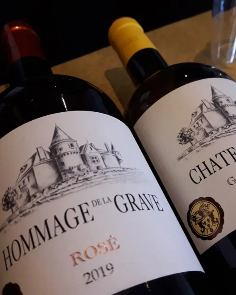 White & rosé wines, Château de la Grave, Colombard/Cabernet, AOP Côtes ...